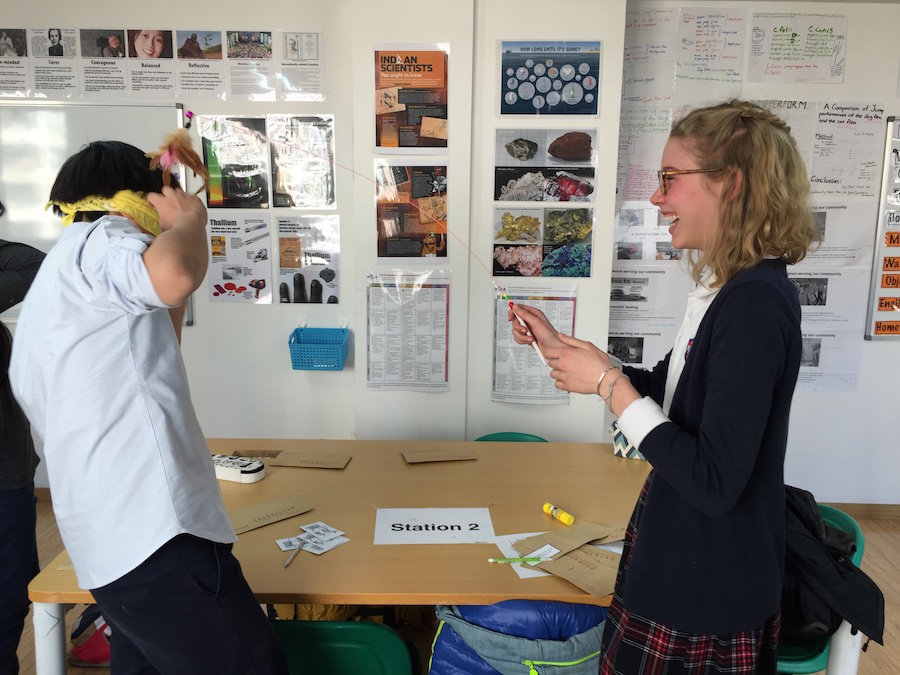 Testing Reflexes in MYP Science - Qingdao Amerasia International School